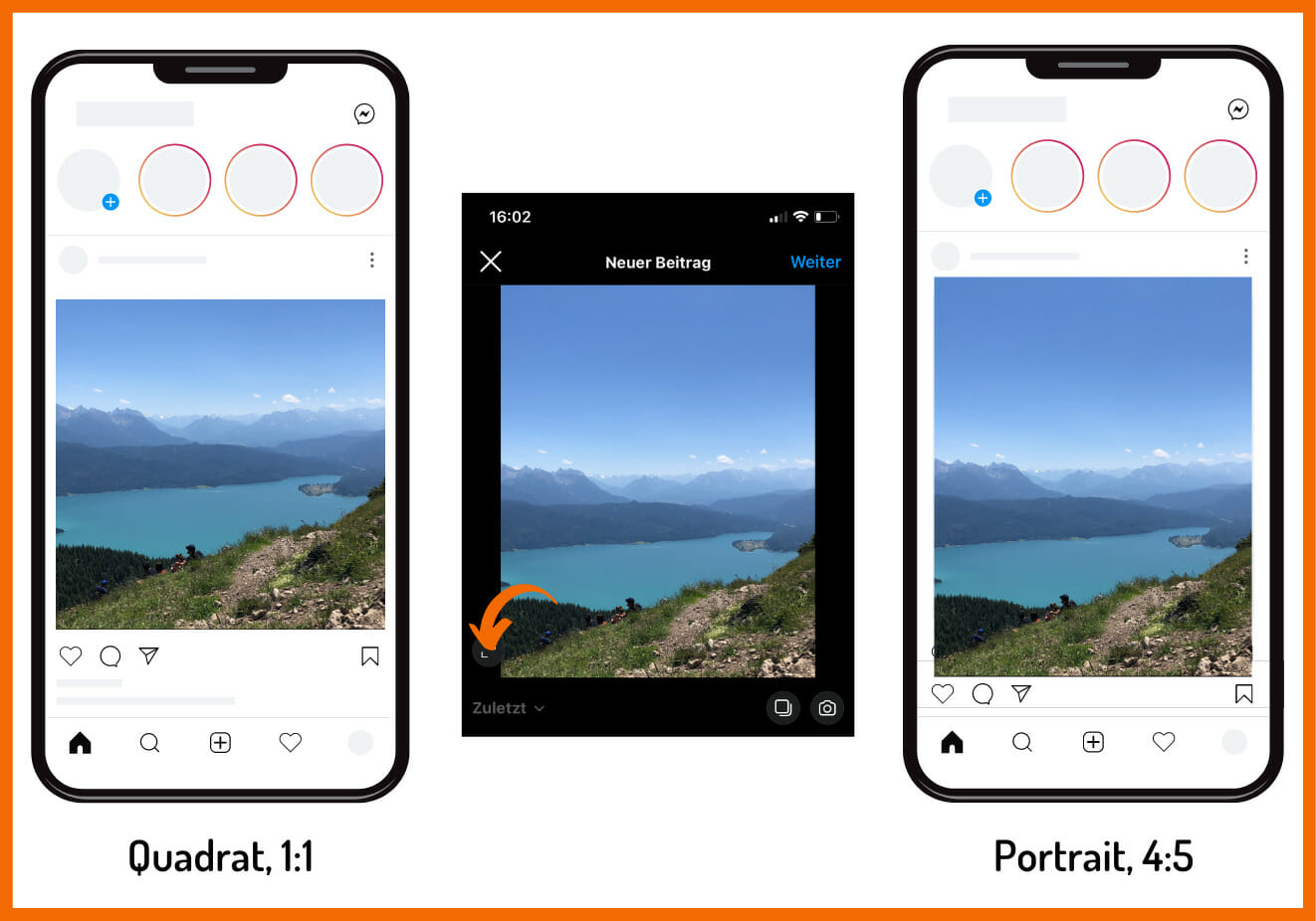 Instagram Bildgrößen & Formate 2025 | 121WATT